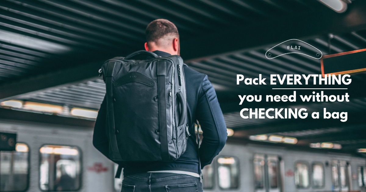 Flai-72 Hours Smarter Business Travel Carry-on Bag by Simon Cui - Indiegogo