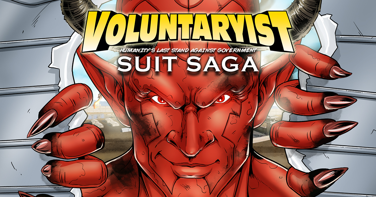 Voluntaryist Suit Saga One by The Voluntaryists - Indiegogo