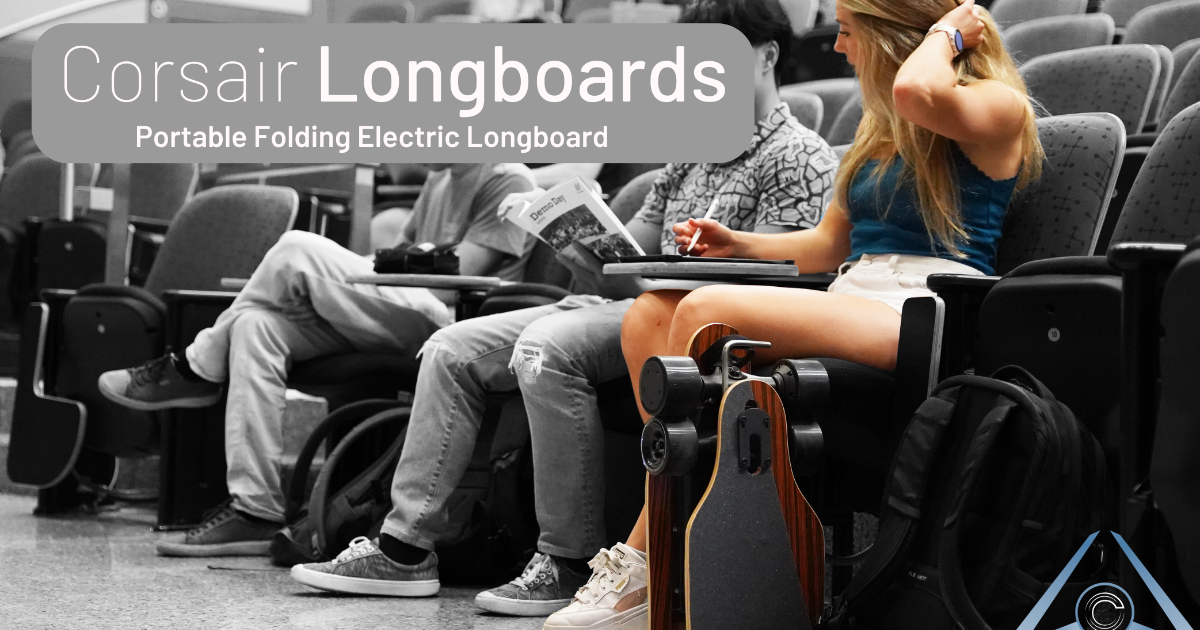 Corsair Longboards: Folding Electric Longboard by Corsair Longboards ...