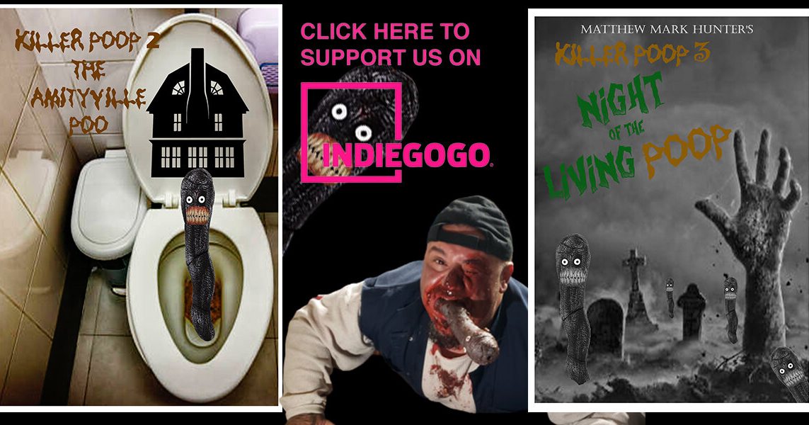 Amityville Poo: Killer Poop 2 and 3 Horror Film by Matthew Mark Hunter ...