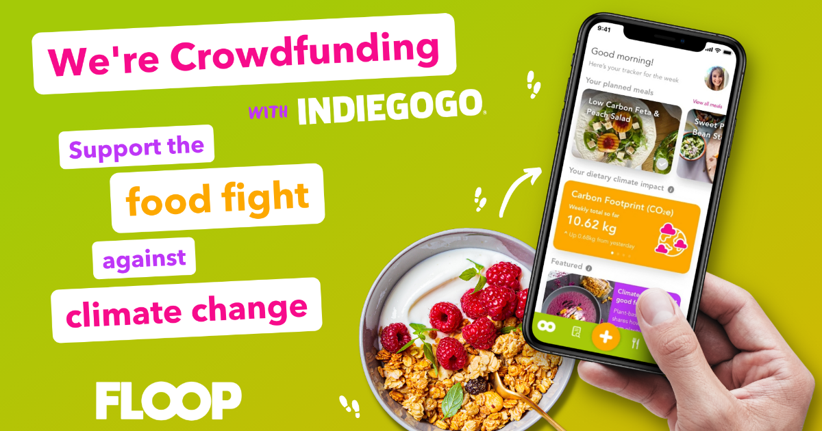 Floop: Food CO2 Footprint Tracker & Meal Plan App by Floop - Indiegogo