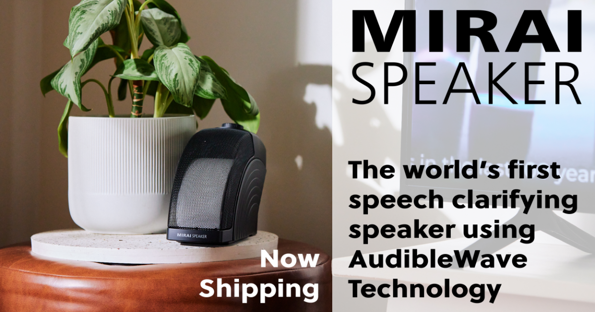 Mirai: World's First Speech-Clarifying TV Speaker by Drew Addington ...
