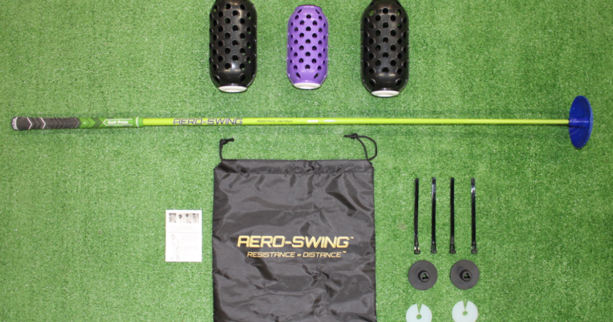 AERO-SWING Training Approach, Golf Swing Speed Aid by Bill Orosz ...