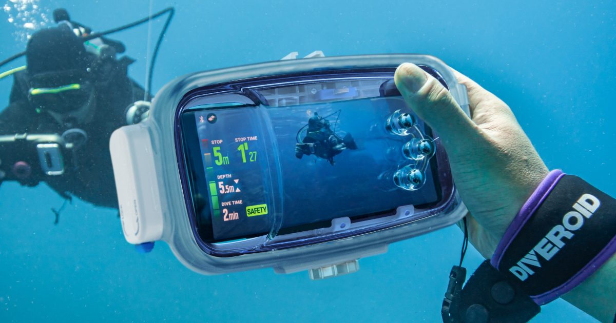 DIVEROID: Turn your smartphone into a Dive gear by DIVEROID - Indiegogo