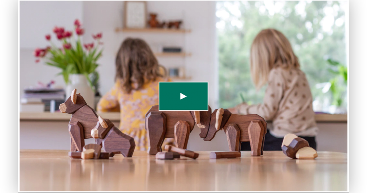 FableWood - 4th Gen. of Magnetic Wooden Animals by Rasmus Fiil Svarrer ...