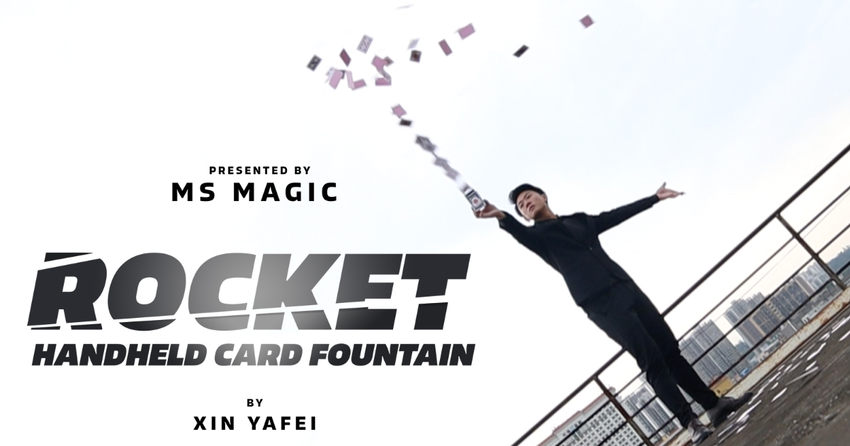 Rocket - The Ultimate Handheld Card Fountain by MS Magic - Indiegogo
