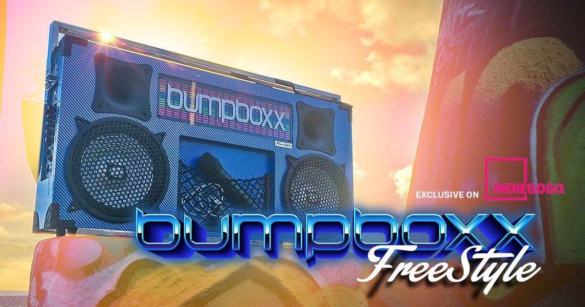 Bumpboxx Freestyle - Nostalgic Bluetooth Boombox by David Southern ...