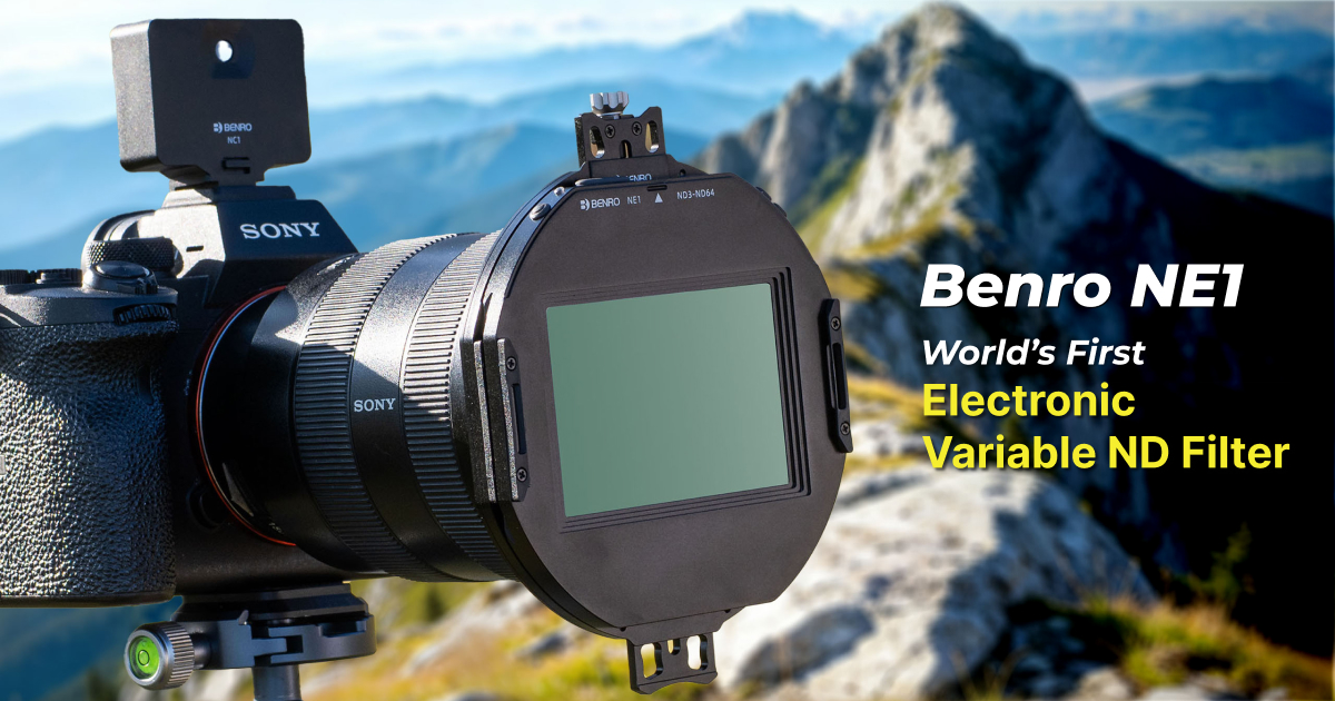 Electronic Variable ND Filter Kit For Cameras by Benro Filter - Indiegogo