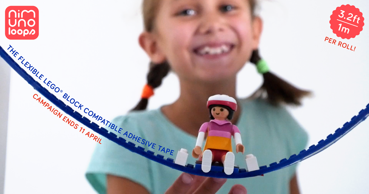 Nimuno Loops - The Original Toy Block Tape by Chrome Cherry Design ...