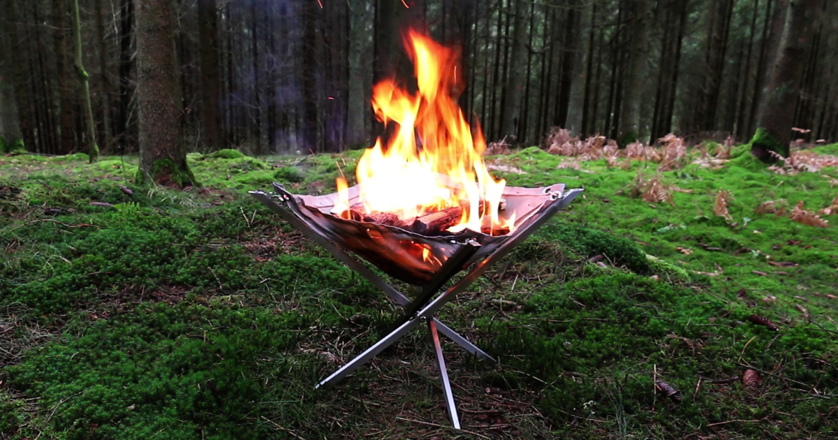 Firekorf: Fire Pit - Grill and Roasting Spit! by Arnaud Desseyn - Indiegogo