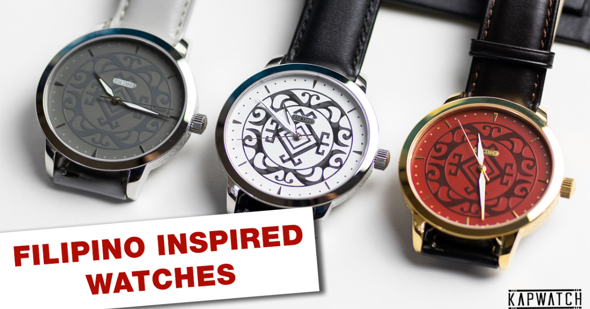 Kapwatch - Filipino Inspired Watches by Dwight Ong - Indiegogo