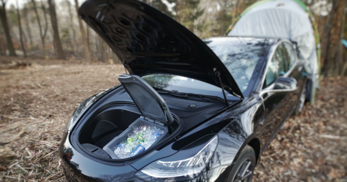 Tesla Model 3 Frunk Cooler by Frul Coolers - Indiegogo