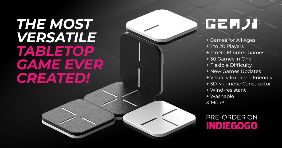 GEMJI: The Most Versatile Board Game & STEAM Tool by Gemji Game - Indiegogo