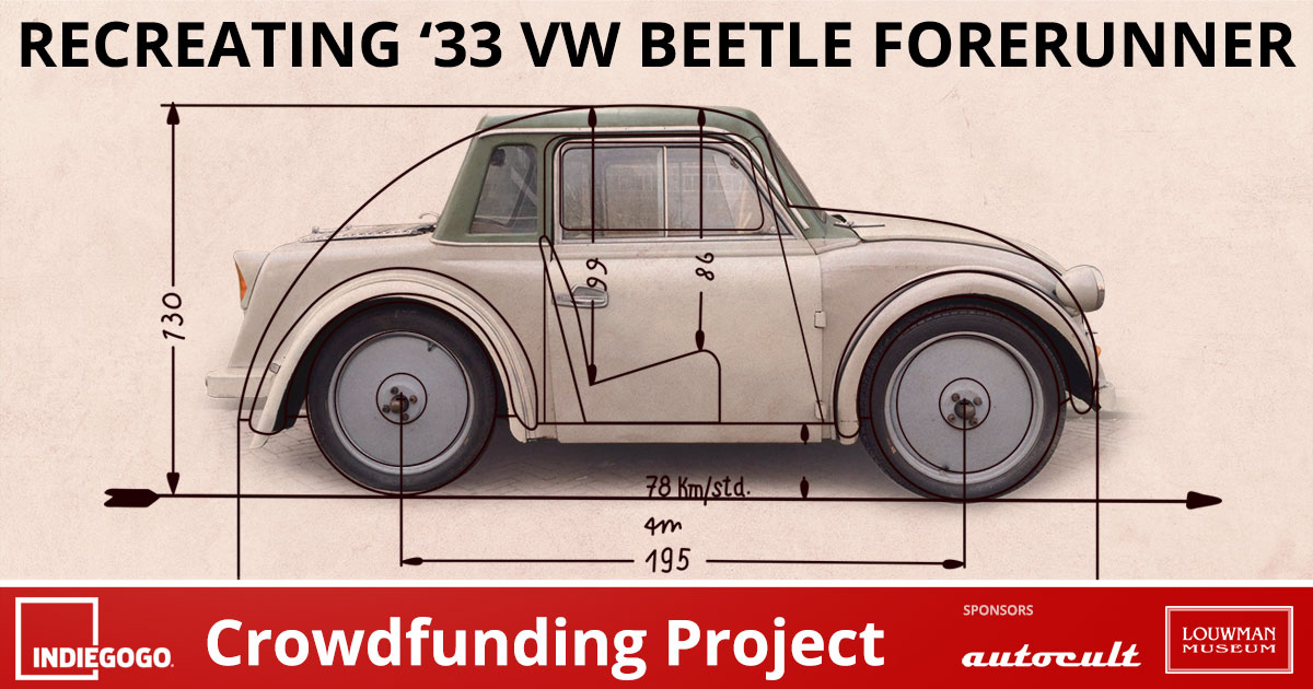 Restoring Josef Ganz's 1933 VW Beetle forerunner by Paul Schilperoord ...