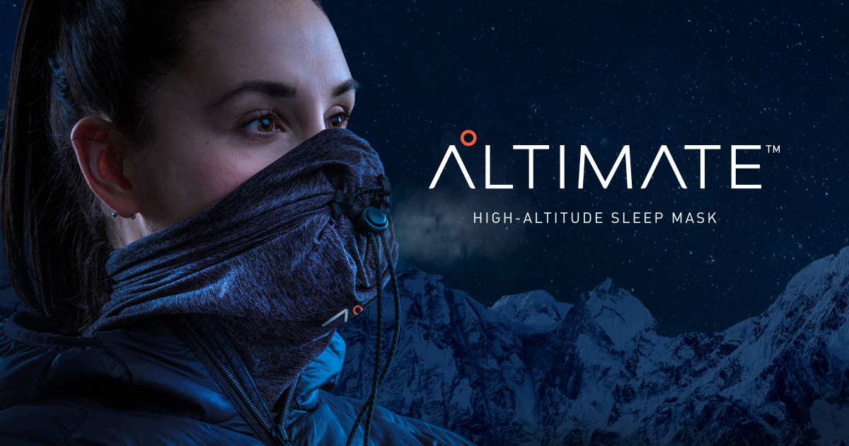 Altimate* High Altitude Sleep Mask by Jason Collins - Indiegogo