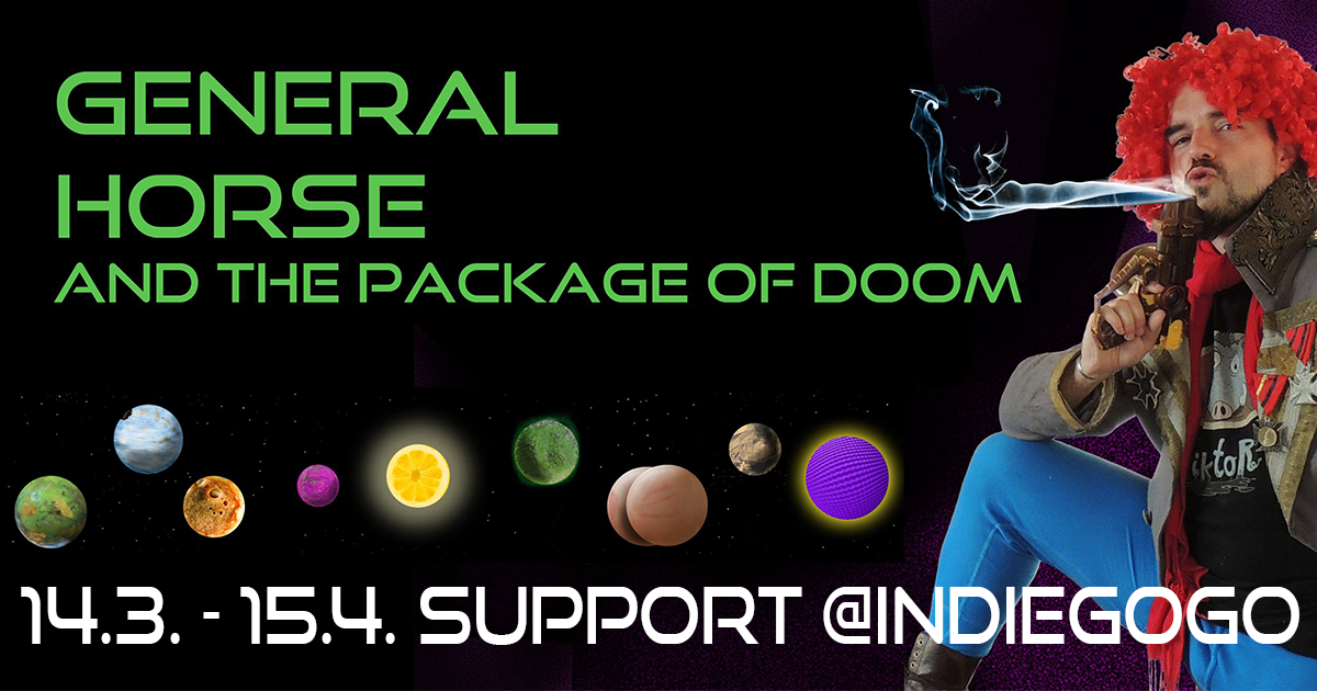 General Horse and The Package of Doom by Sven Nemet - Indiegogo