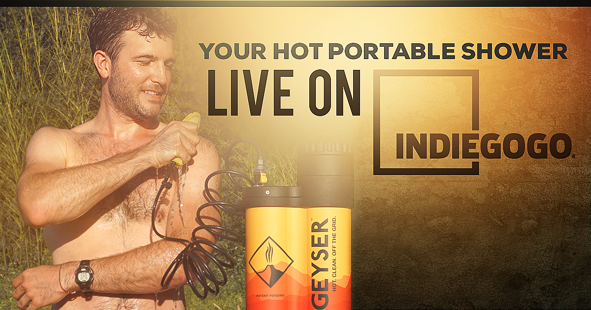 Geyser System - World's Best Hot Portable Shower by Geyser Technologies ...