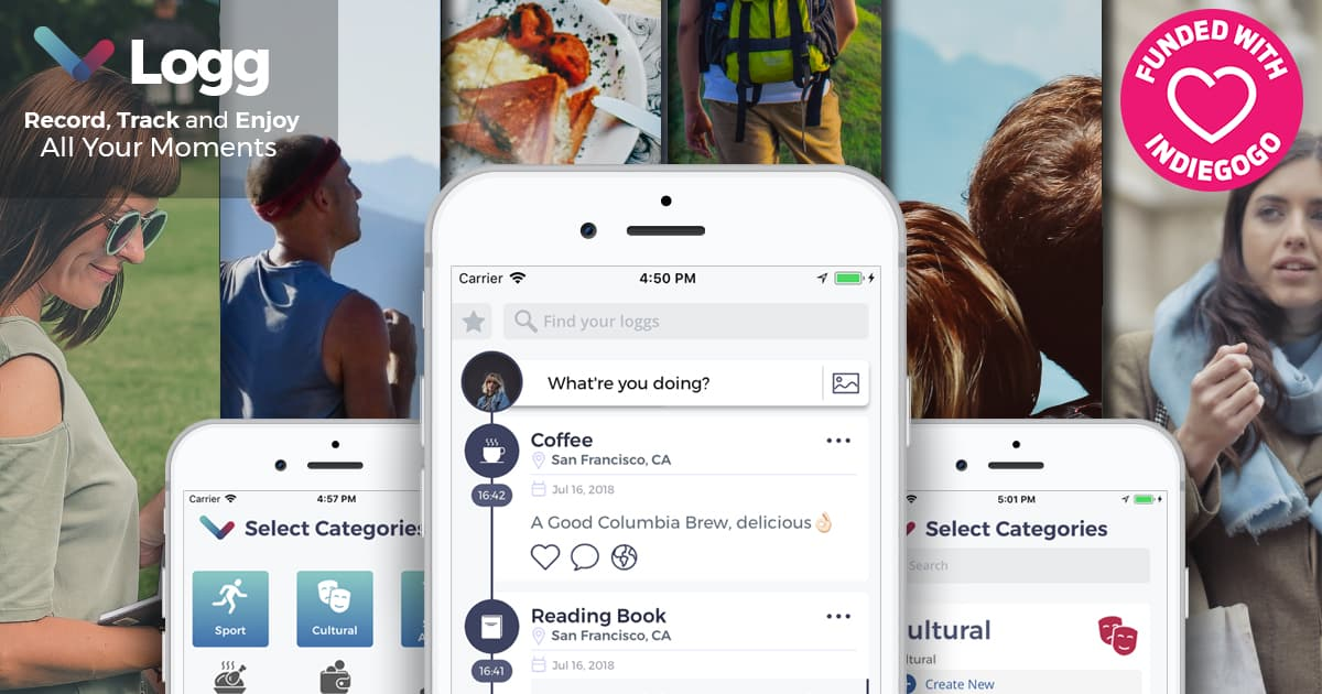 Logg: Ultimate Personal Lifelogging App by Logg Your Life - Indiegogo