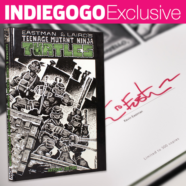 Teenage Mutant Ninja Turtles, Eastman Signed Book by IDW Publishing ...