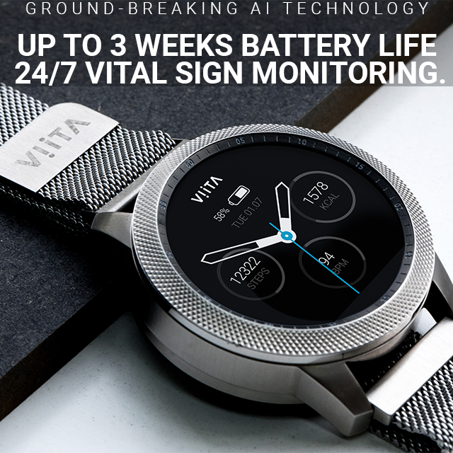 VIITA Smartwatch - AI Wearable Fitness Coach by VIITA Watches - Indiegogo