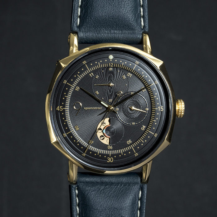 Swedish Contemporary Moon Phase Watch by Alexis Holm - Indiegogo