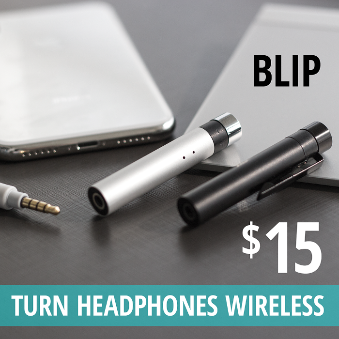 BLIP - Turn Headphones Wireless by Zaffre Labs - Indiegogo