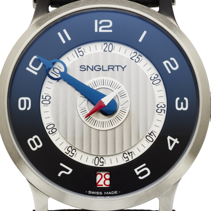 SNGLRTY - Patented Swiss Made Single Handed Watch by Stephen Mansfield ...