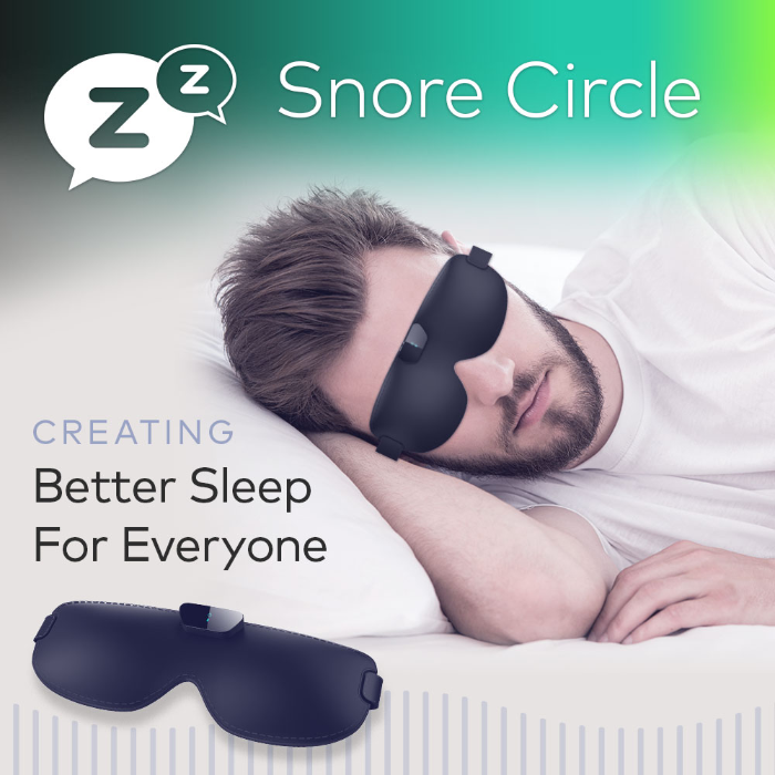 Snore Circle - Smart Anti-Snoring Eye Mask by VVFLY Electronics - Indiegogo