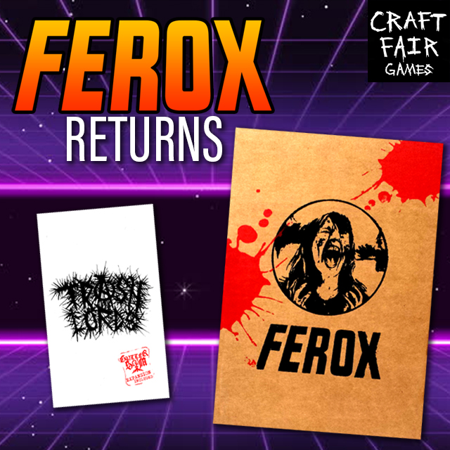 FEROX: The 3rd Printing & TRASH LORDS: GUTTER SCUM by Ryan Sheffield ...
