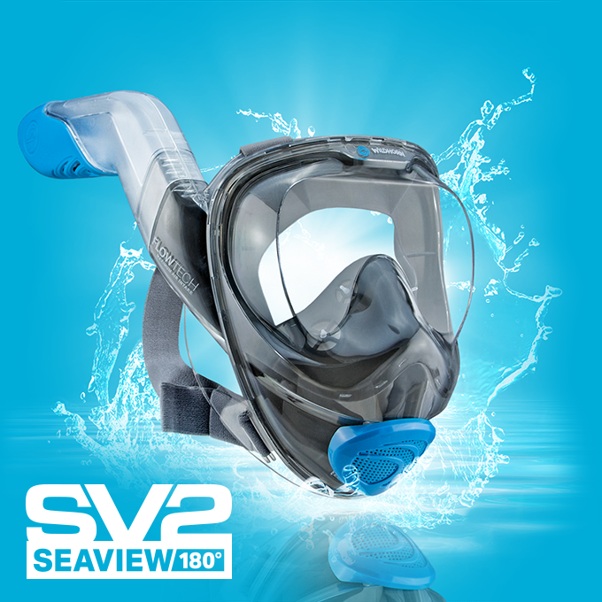 Seaview 180 SV2 Full Face Snorkel Mask by Mark Thomas - Indiegogo