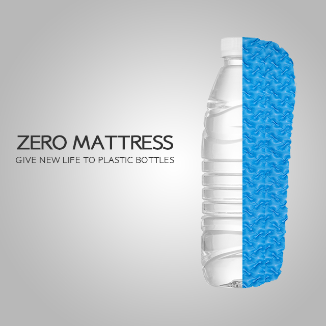 ZERO MATTRESS-MADE FROM RECYCLED PLASTIC BOTTLES by FLEXTAIL Original ...