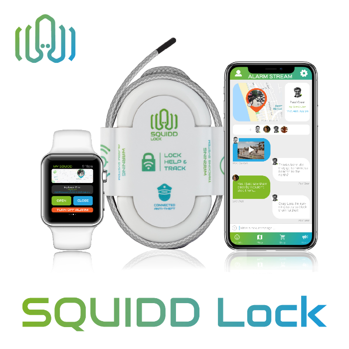 SQUIDD Lock -The World’s 1st Anti-Theft Smart Lock by SQUIDDY - Indiegogo