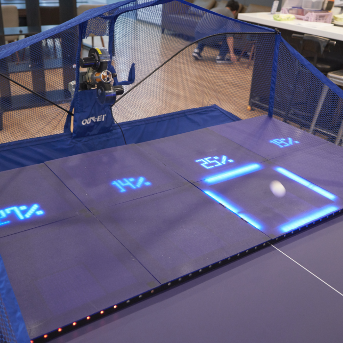 Fastpong: Interactive Table Tennis Training Device by Amir Kamandi ...