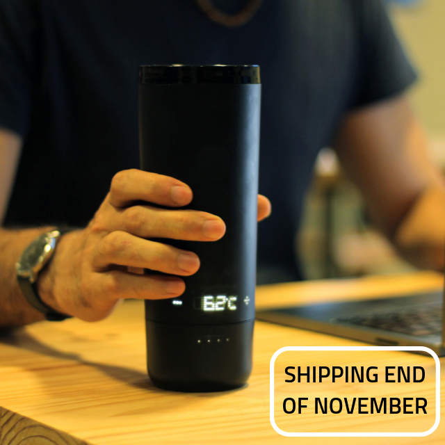 Muggo: Smart Heated Travel Mug by Bruno Lin - Indiegogo