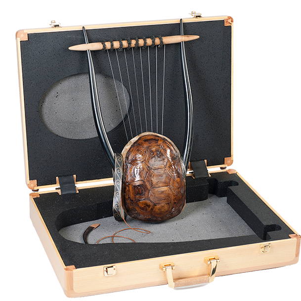 The recreation of ancient Greek Lyre of Apollo by Michalis Georgiou ...