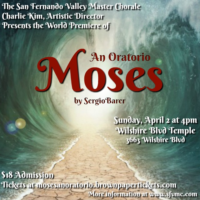 Moses, an Oratorio by Sergio Barer - Indiegogo
