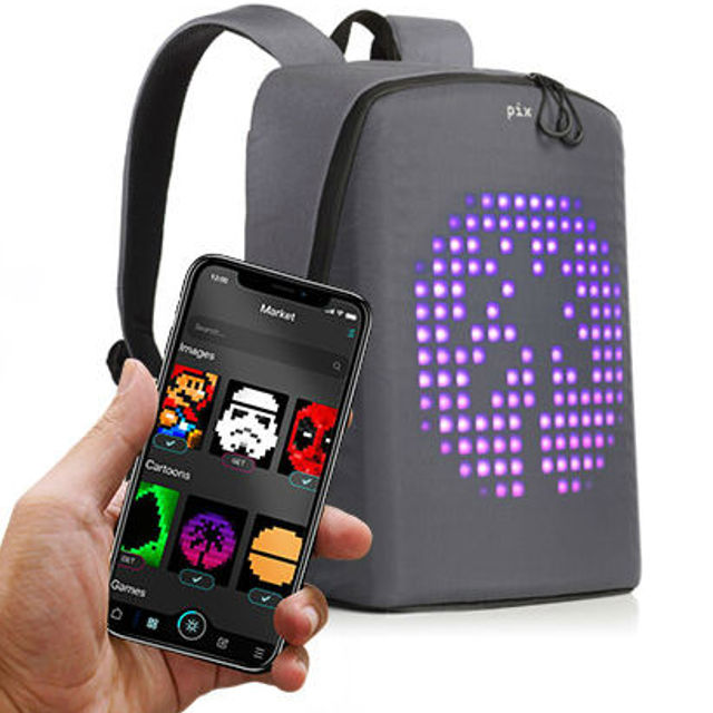 Pix - smart customizable backpack by Serg - Indiegogo