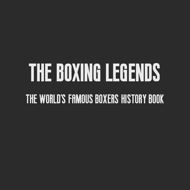 THE WORLD’S FAMOUS BOXERS HISTORY BOOK by Aleksandr Gromyk - Indiegogo