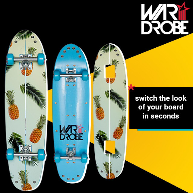 World's 1st Interchangeable Skateboard Skins!!! by Cornell Miller ...