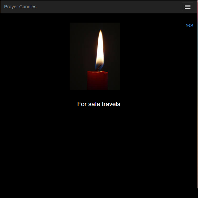 Prayer Candles: Light a virtual prayer candle by Hugh Bayer - Indiegogo