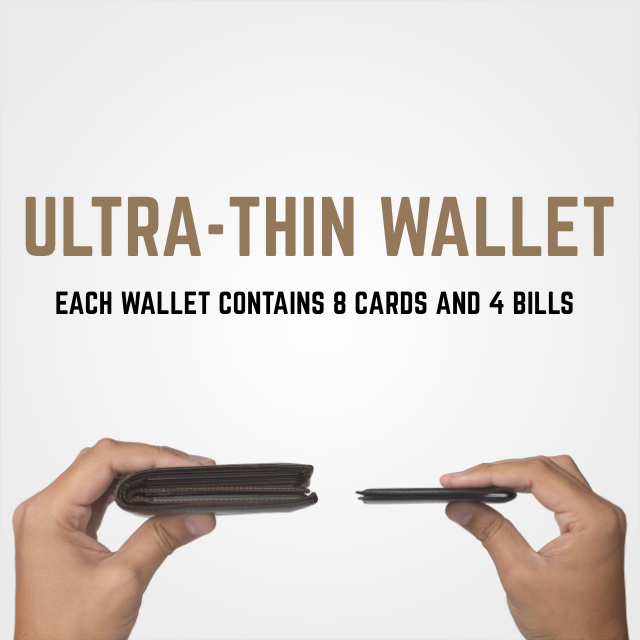 Stealth Wallet: Ultra-Thin & Strong 8 Card Wallet by Steve Schmidt ...