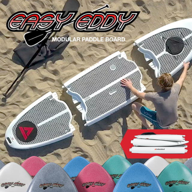Easy Eddy Three-Piece Modular SUP Paddle Board by Easy Eddy - Indiegogo
