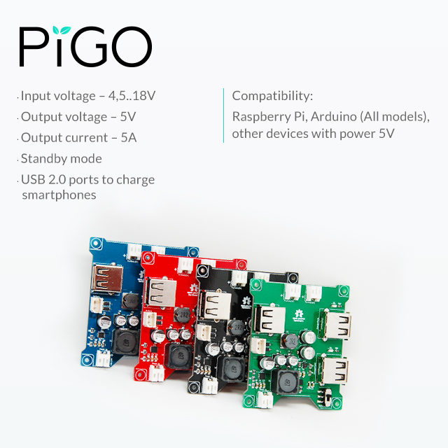 PiGO power supply by MSDLab - Indiegogo