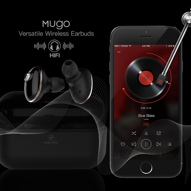 Mugo: The world's most versatile wireless earbuds by ONEvido - Indiegogo