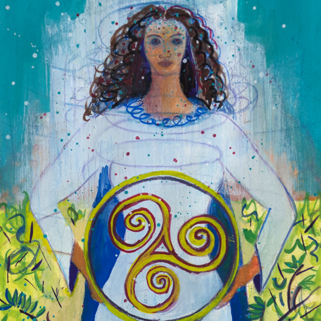 Celtic Goddess Oracle Cards-Wisdom of the Goddess by Judith Shaw ...