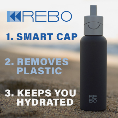 REBO smart bottle - clean the planet as you drink by REBO Bottle ...