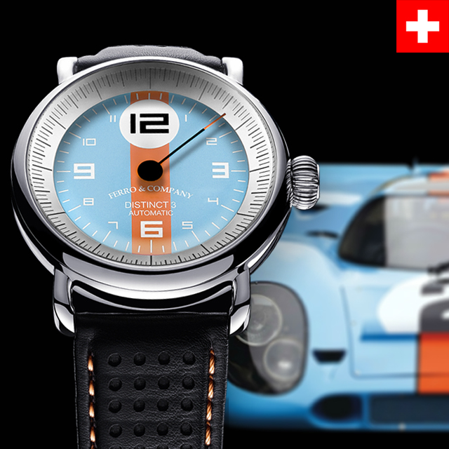 Ferro & Co. watch - Le Mans inspired racing watch by Ferro &Co - Indiegogo