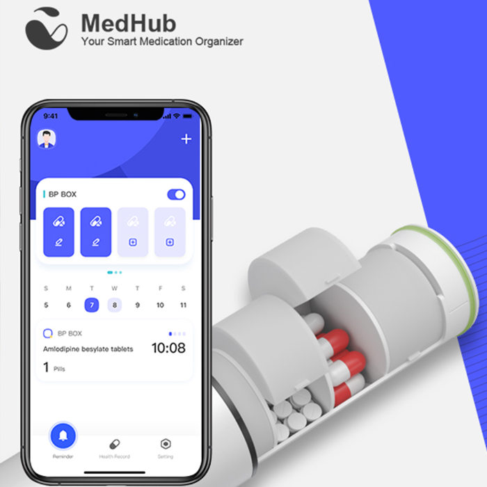 MedHub Smart Pill Organizer丨Medical Intake Adviser by YHE Official ...
