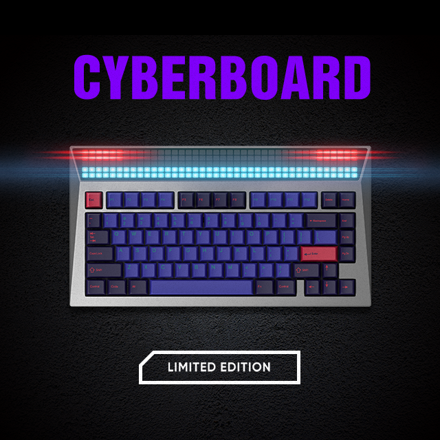CYBERBOARD: World's 1st Wireless Charging Keyboard by Angry Miao ...