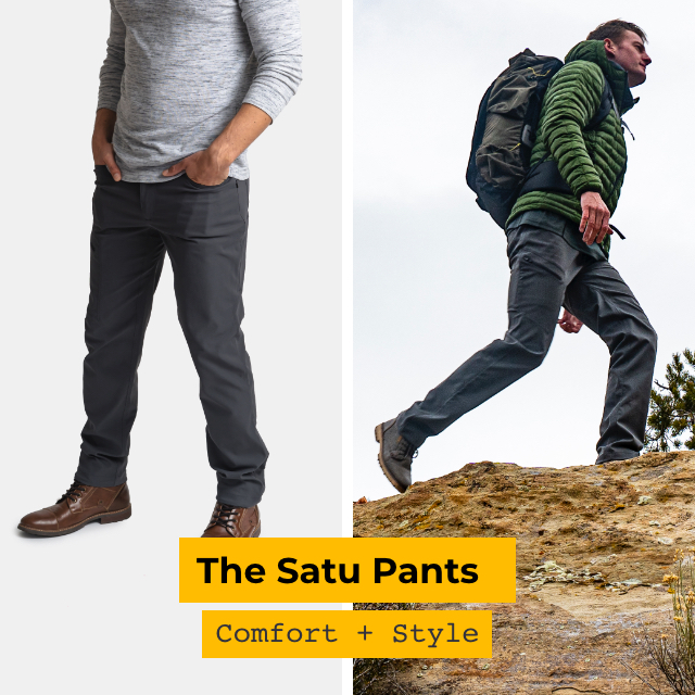 Satu Adventure Pants-Comfort, Performance & Style by Tayson Whittaker ...